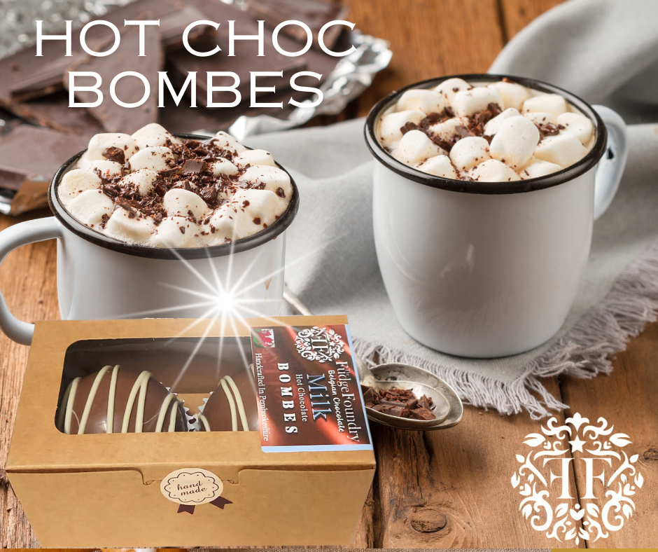 Lush! Belgian Hot Chocolate Bombes – The Fudge Foundry